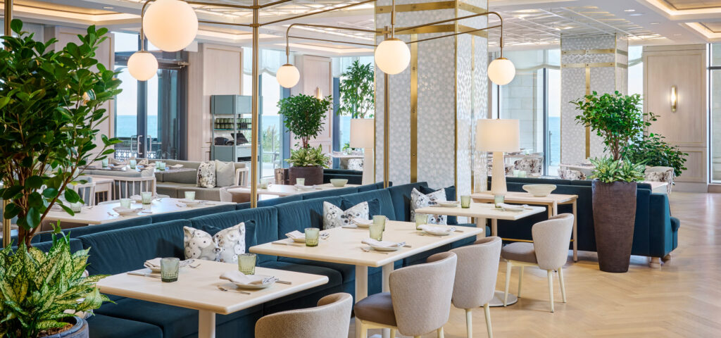 Dining at Pearle - The Pearle Hotel & Spa